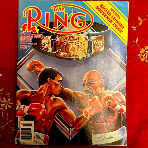 the ring | Accessories | 987 The Ring Boxing Magazine Rare Vintage ...